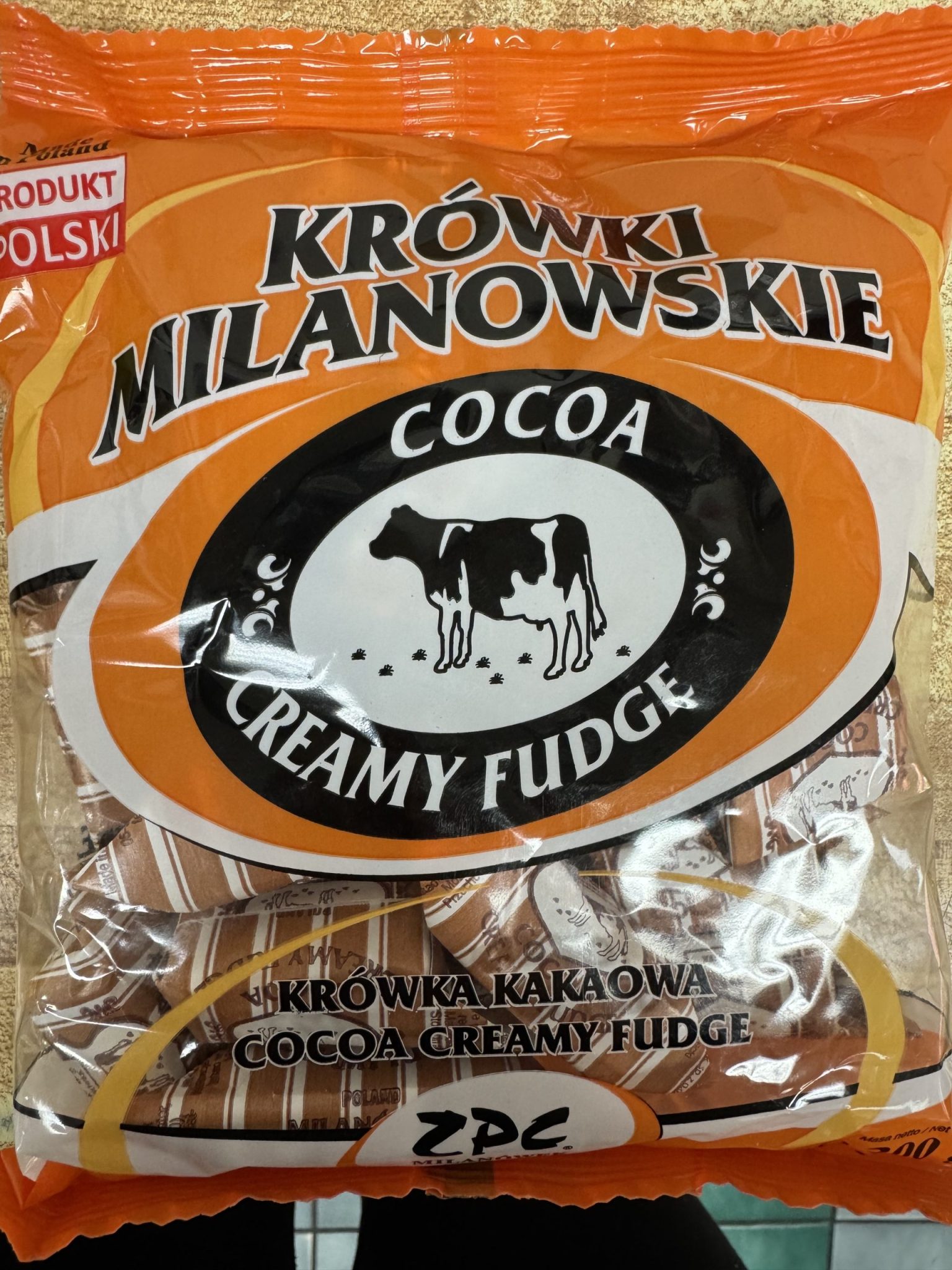 Krowki Milanowskie- Cocoa Creamy Fudge 1